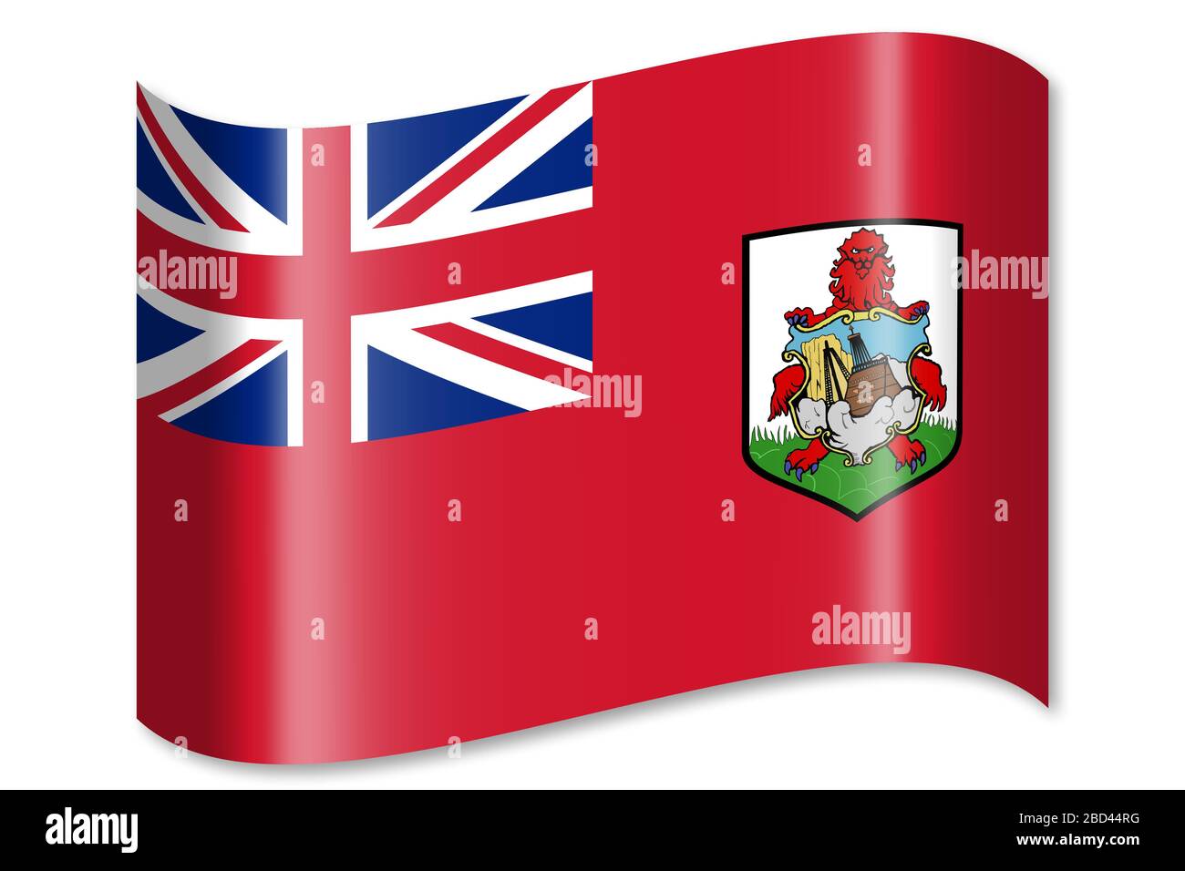 Flag of Bermuda Stock Photo - Alamy