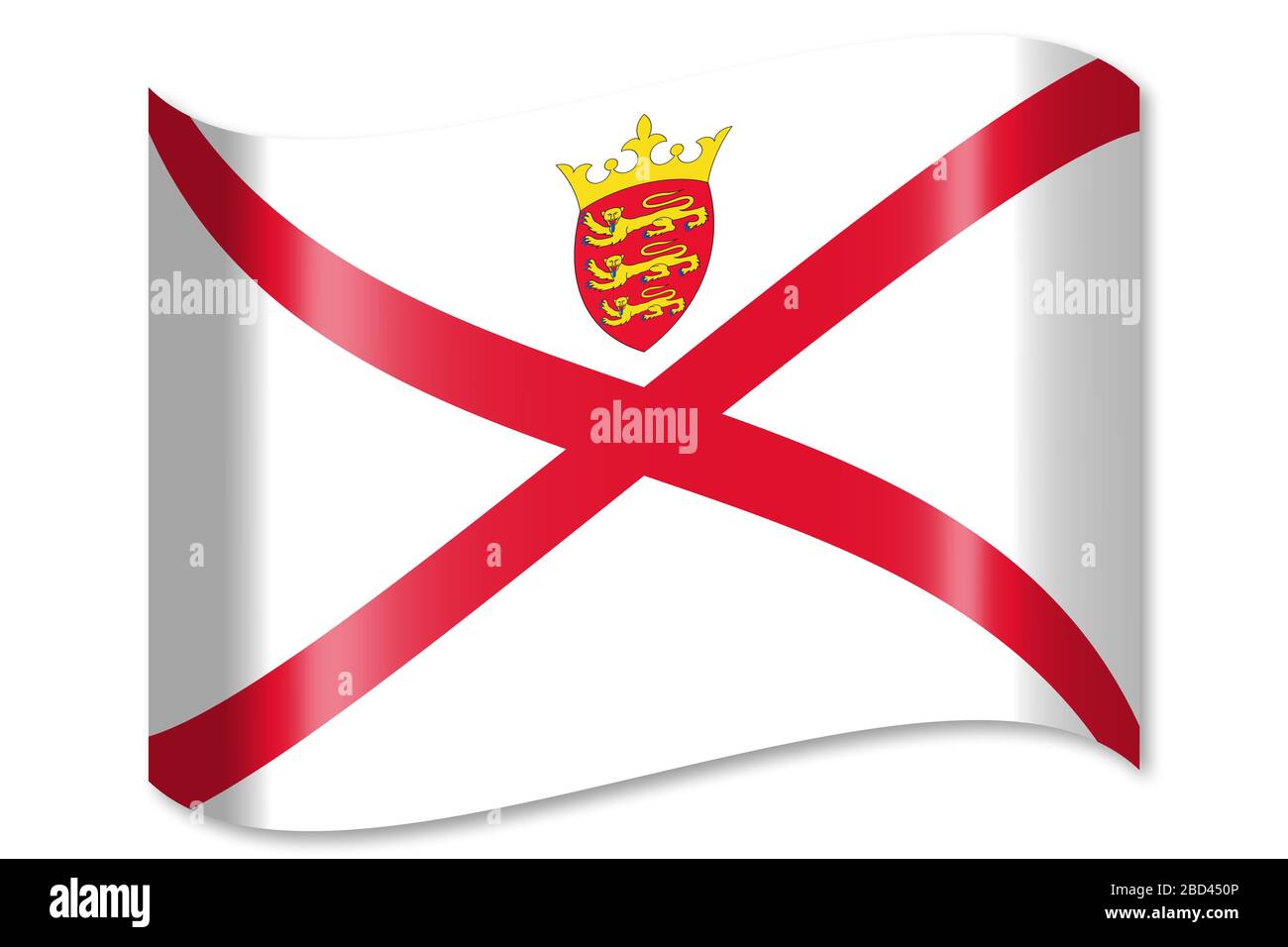 Jersey flag hi-res stock photography and images - Alamy