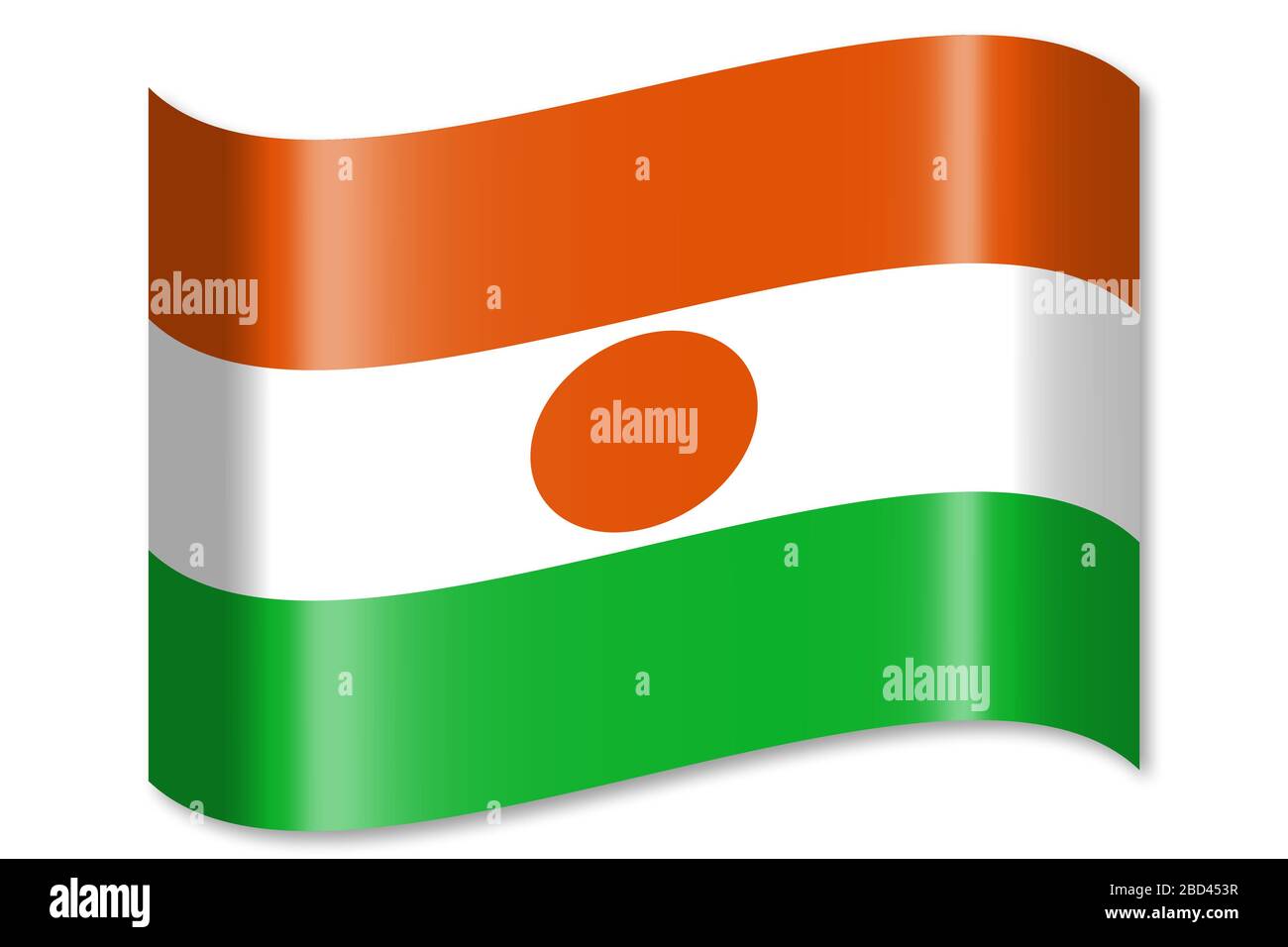 Flag of Niger Stock Photo - Alamy