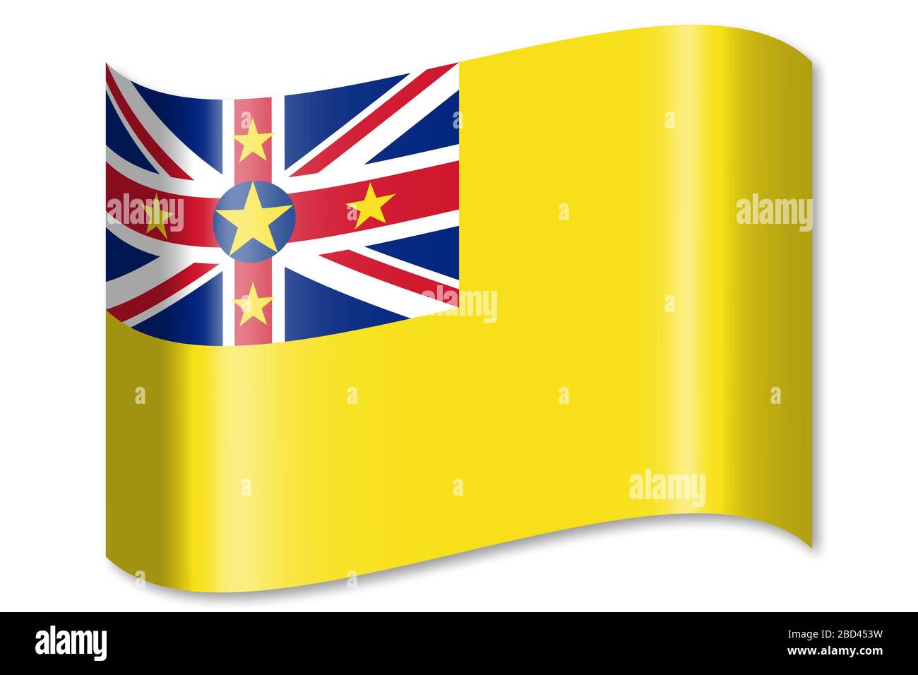 Flag of Niue Stock Photo - Alamy
