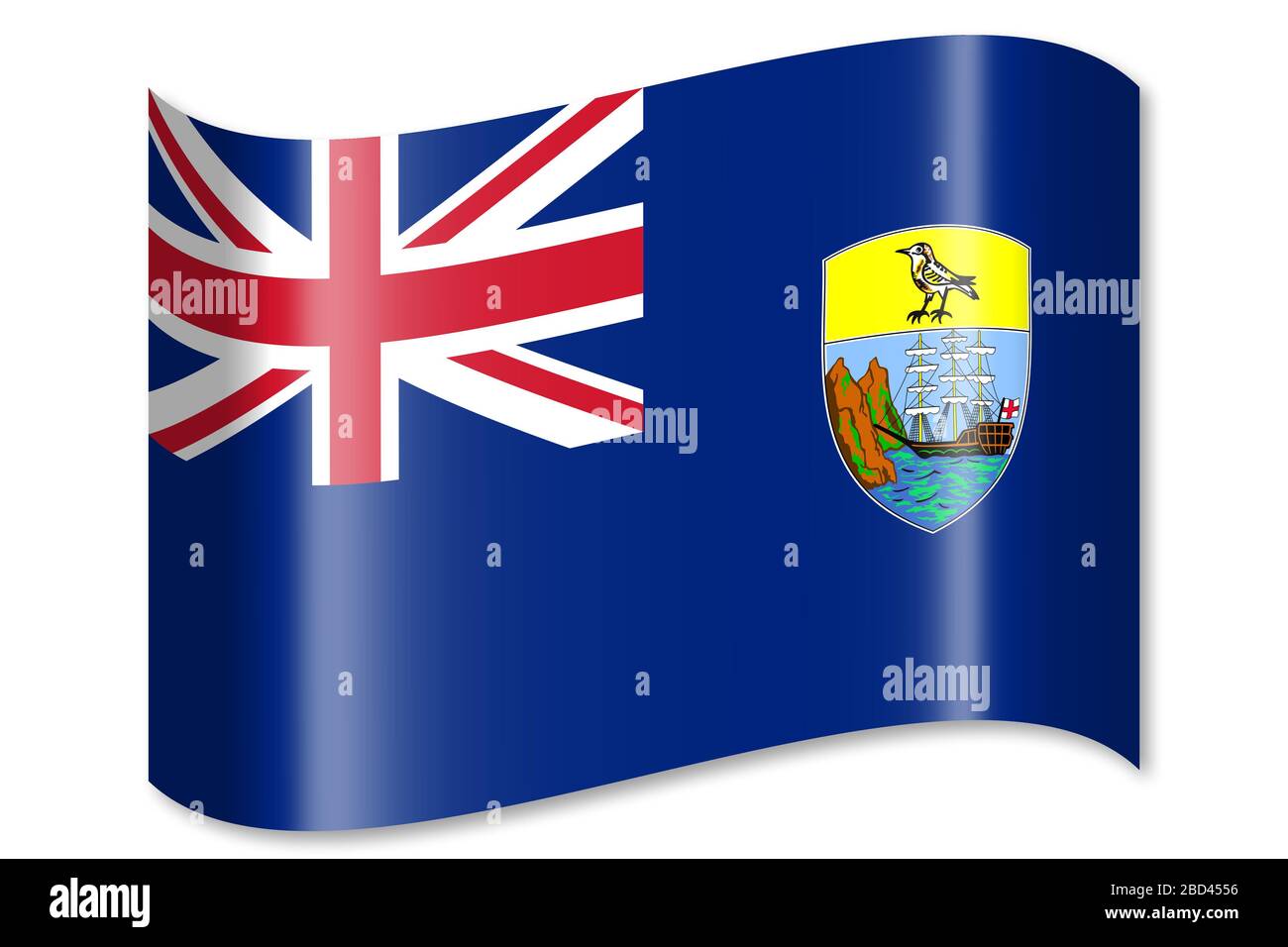 Flag of Saint Barthelemy Stock Photo - Alamy