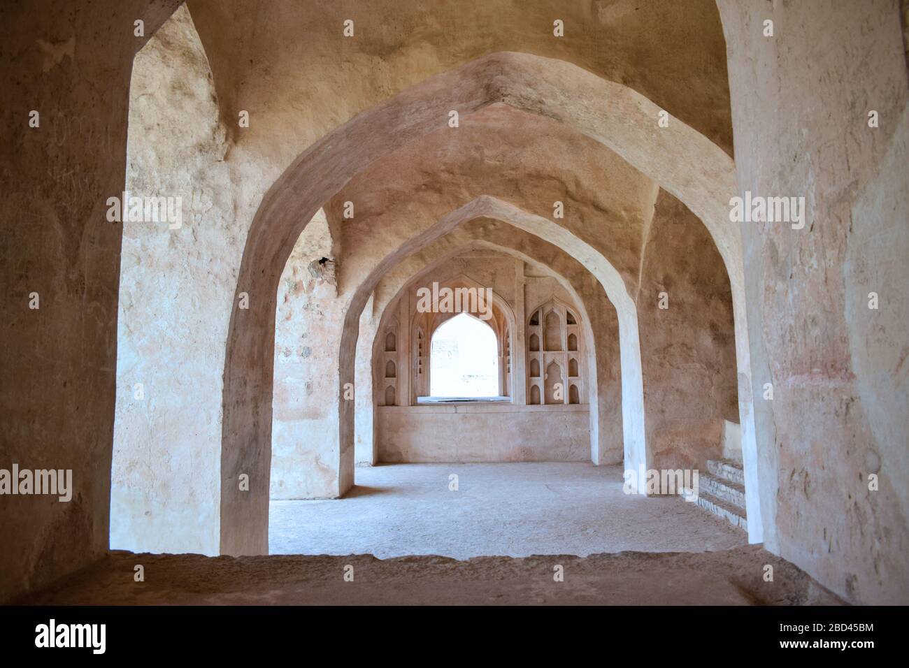 Historical Fort Stone Wall Corridor Stock Photography Image Stock Photo ...