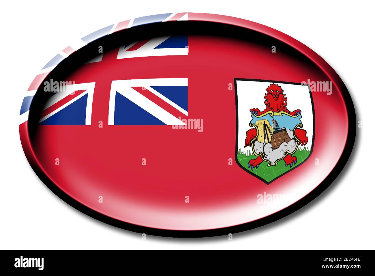 Flag of Bermuda Stock Photo - Alamy