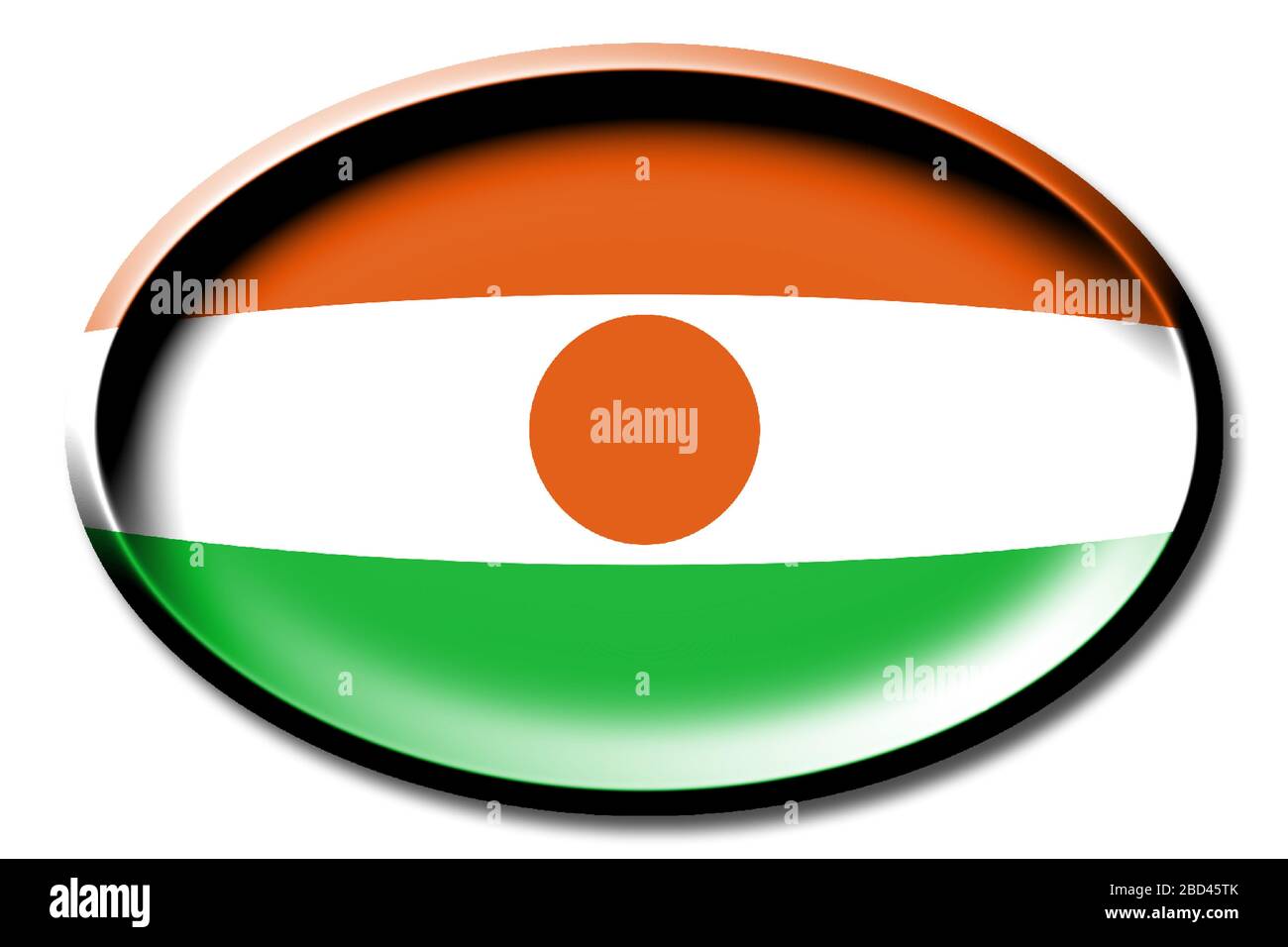 Flag niger niger circle hi-res stock photography and images - Alamy