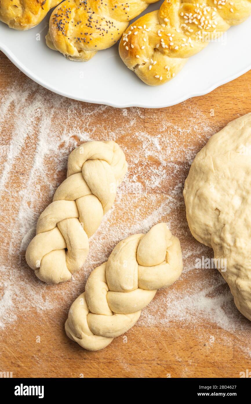 Tasty unbaked homemade cake hi-res stock photography and images - Alamy