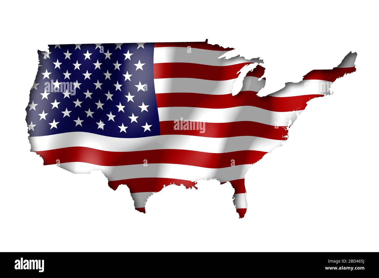American flag border clip art hi-res stock photography and images - Alamy