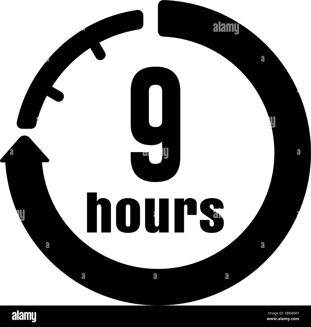 Clock time 9 hi-res stock photography and images - Alamy