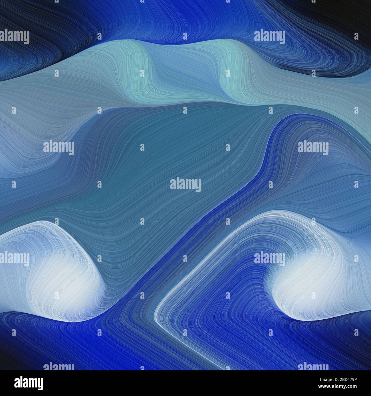 elegant landscape orientation graphic with waves. elegant curvy swirl ...
