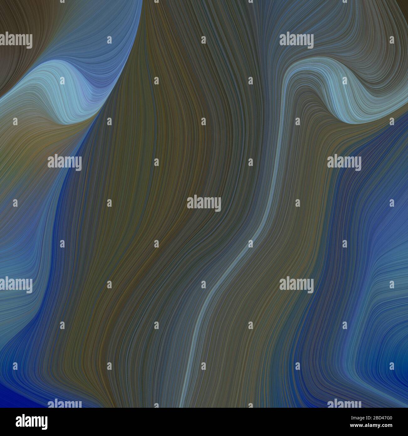 elegant landscape orientation graphic with waves. modern curvy waves ...