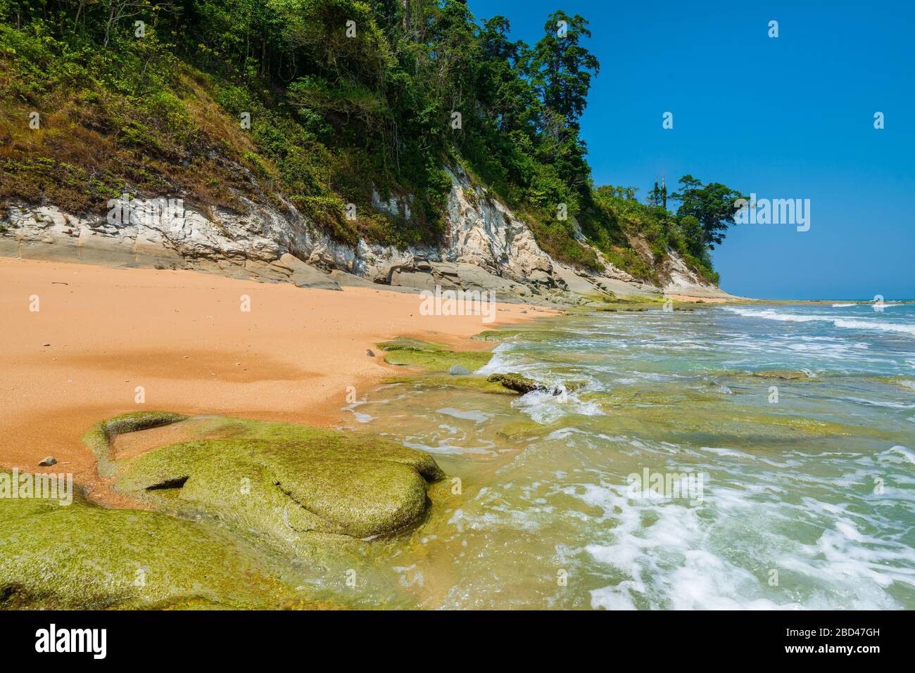 The most beautiful, exotic Sitapur beach on Andaman at Neil Island of ...