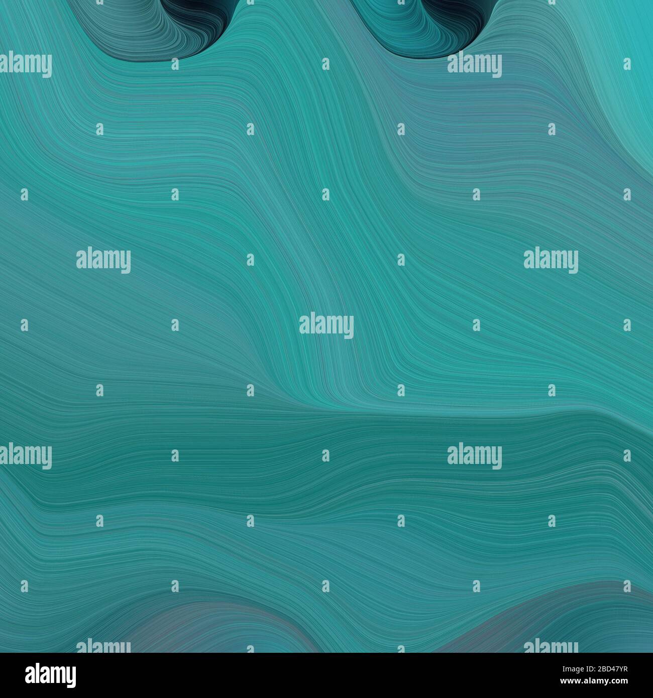 elegant landscape orientation graphic with waves. modern soft swirl ...