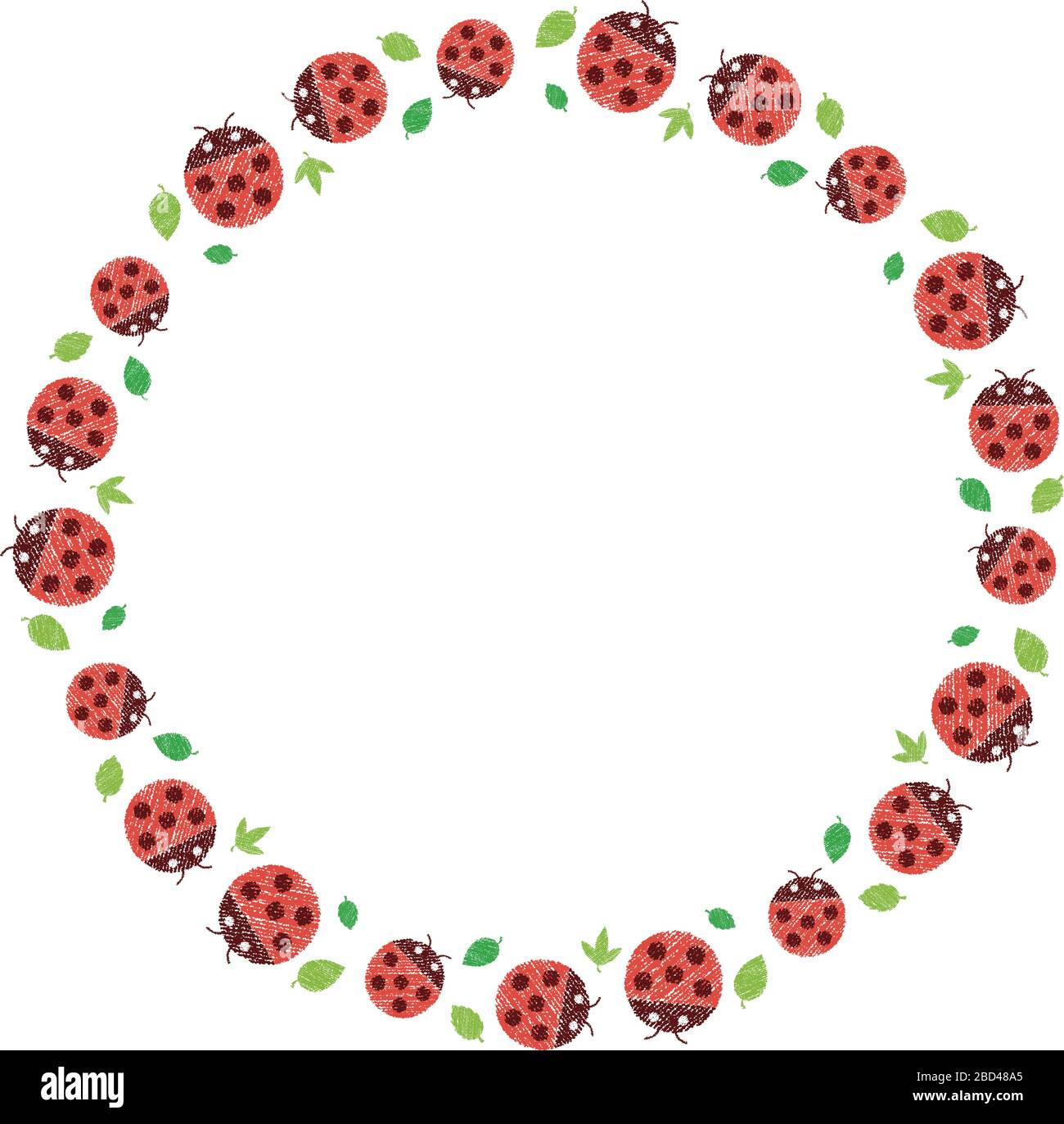 vector circle illustration for greeting card and invitation template ...
