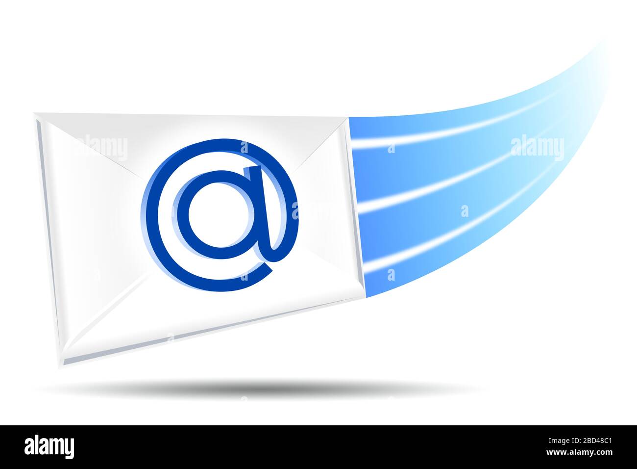 Sending mail Cut Out Stock Images & Pictures - Alamy
