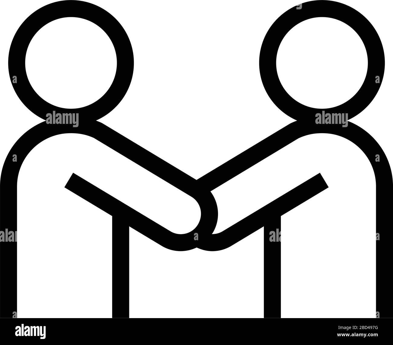 Cooperation vector vectors hi-res stock photography and images - Alamy