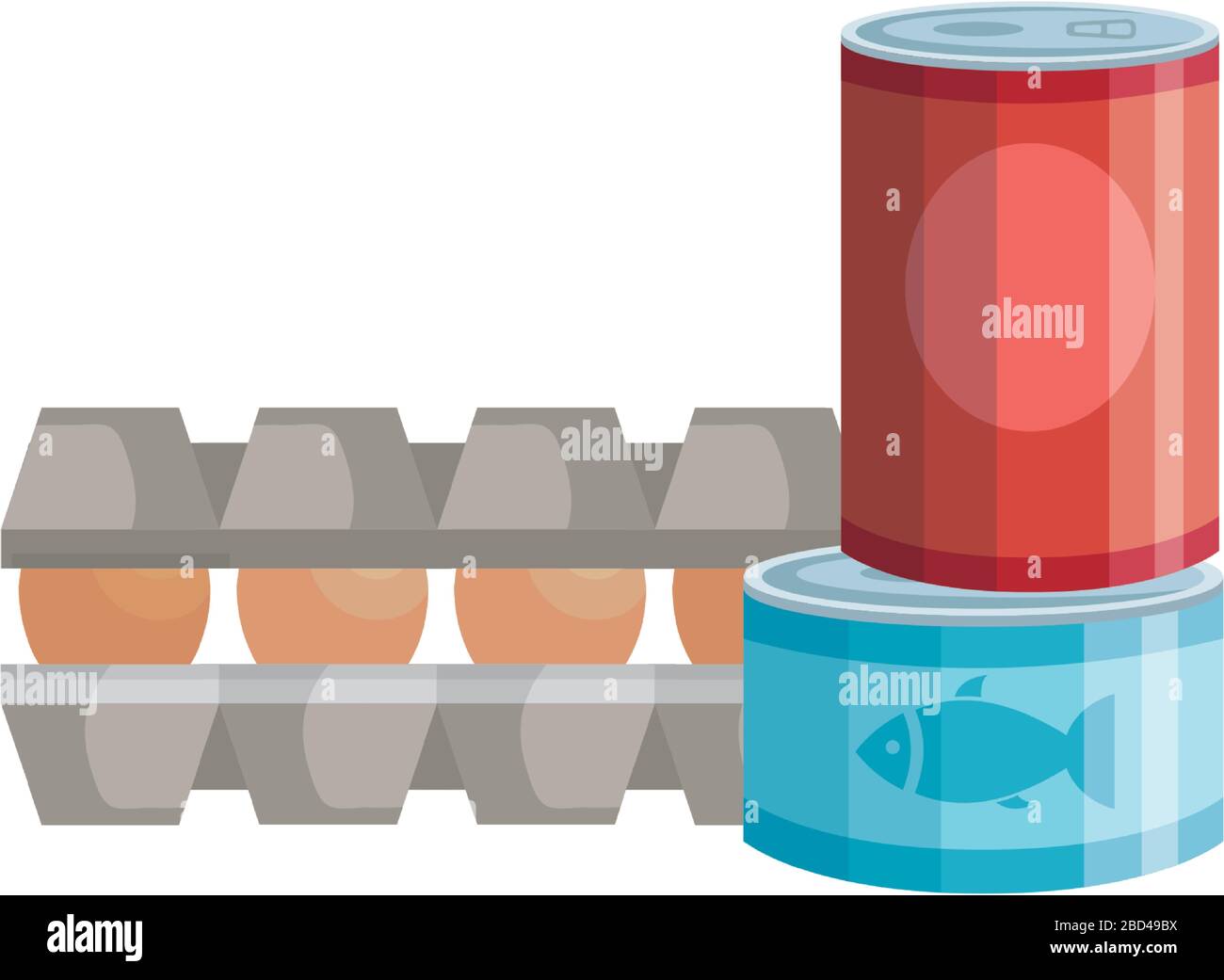 Tuna boxes Stock Vector Images - Alamy