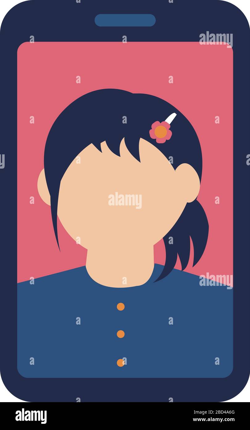 Video call vector Stock Vector Images - Alamy
