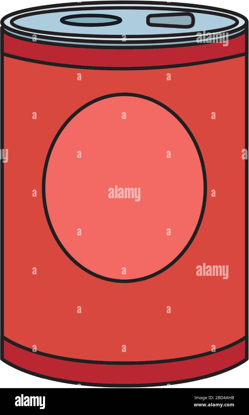 food in can isolated icon Stock Vector Image & Art - Alamy