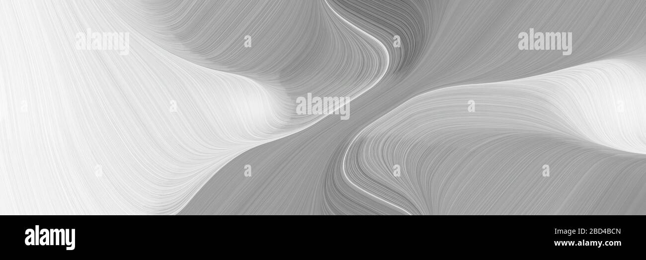 elegant surreal banner with dark gray, lavender and dim gray colors ...