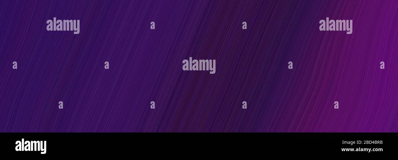 elegant modern horizontal header with very dark violet, purple and very ...