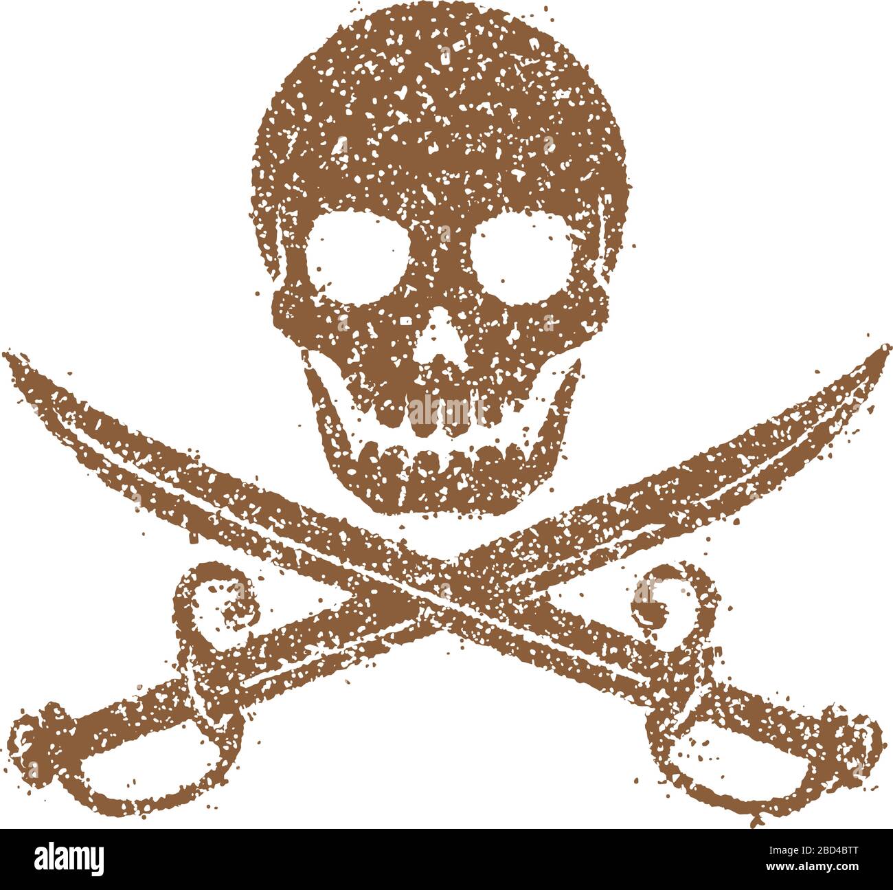 Bloody Skeletons Crossbones Tattoo