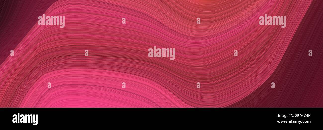 elegant colorful horizontal banner with moderate red, dark pink and ...