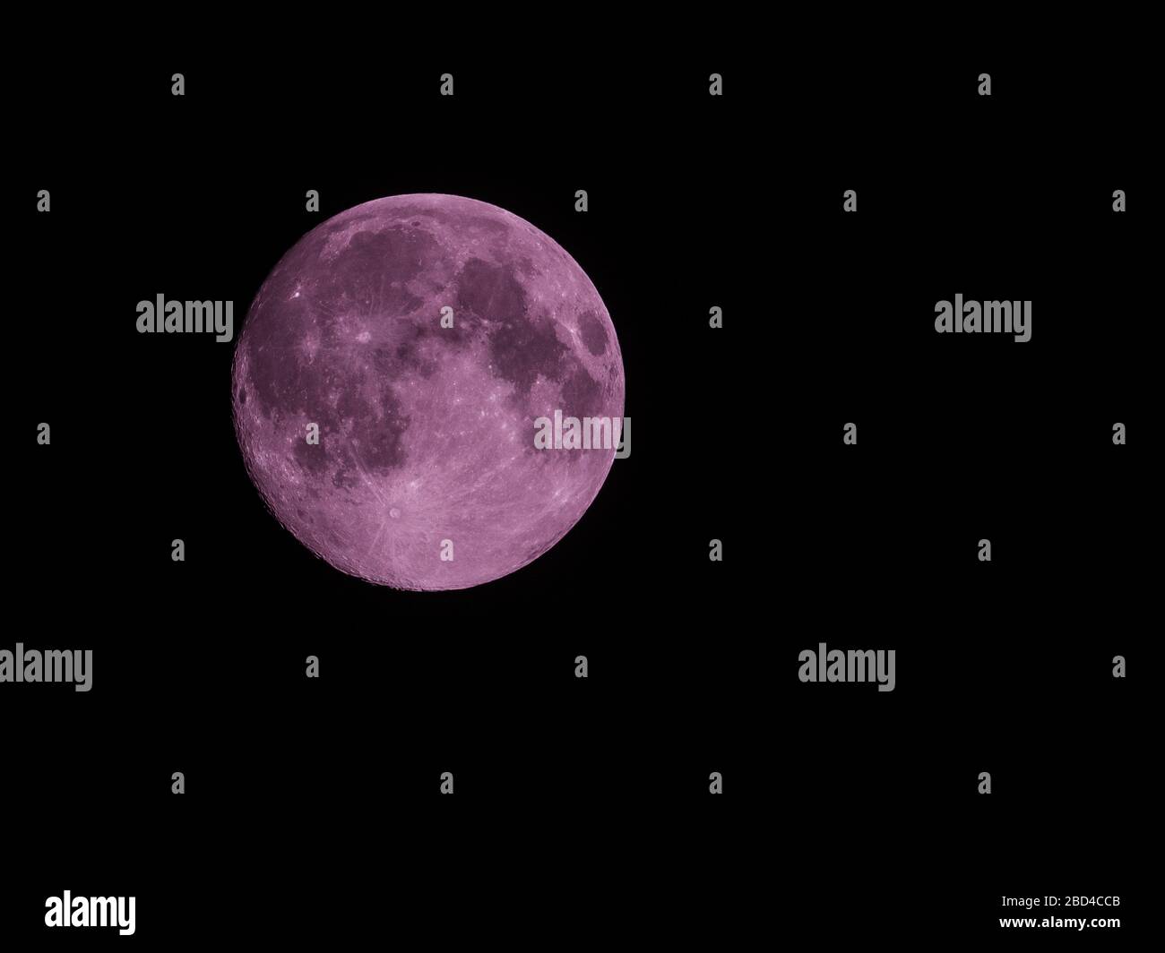 Pink moon hi-res stock photography and images - Alamy