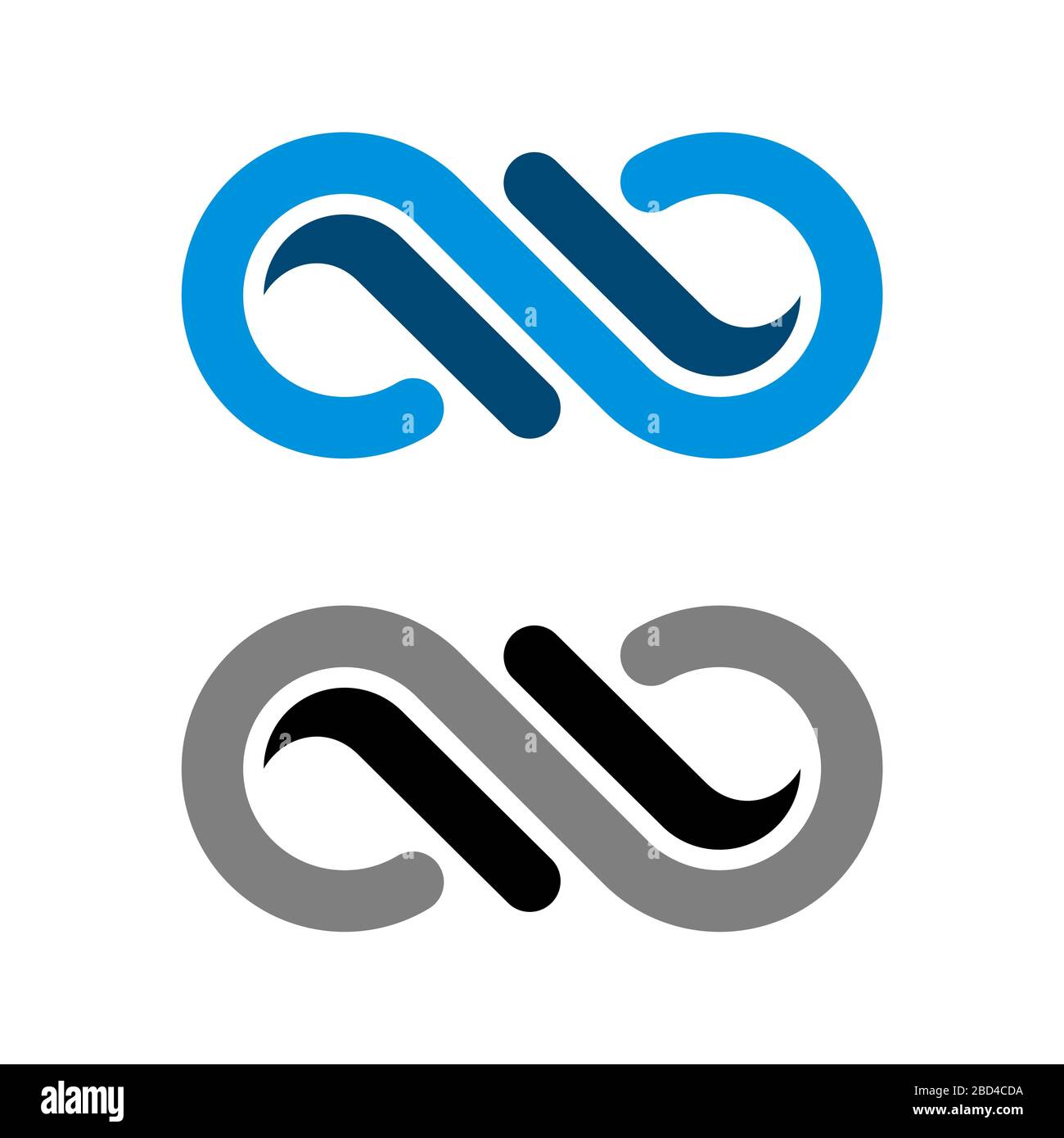 Pictograph Infinity Sign - Logo Template Illustration Design. Vector ...
