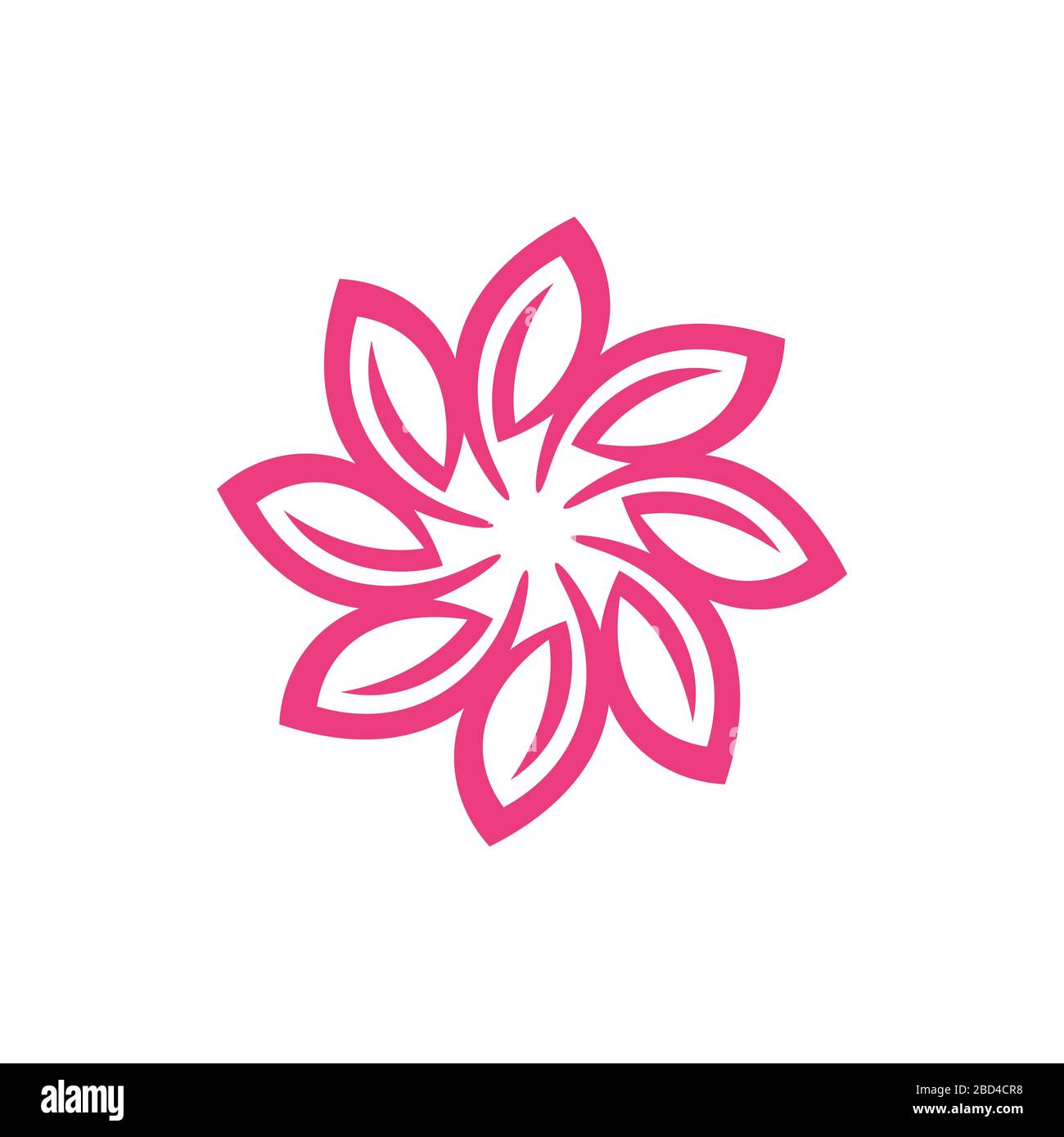 Blossom Flower Petals Logo Template Illustration Design. Vector EPS 10 ...