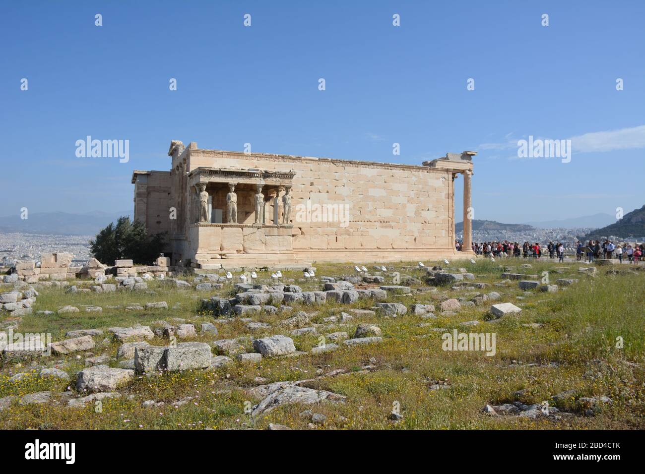 Ancient ruins of the Acropolis, Athens, Greece Stock Photo - Alamy