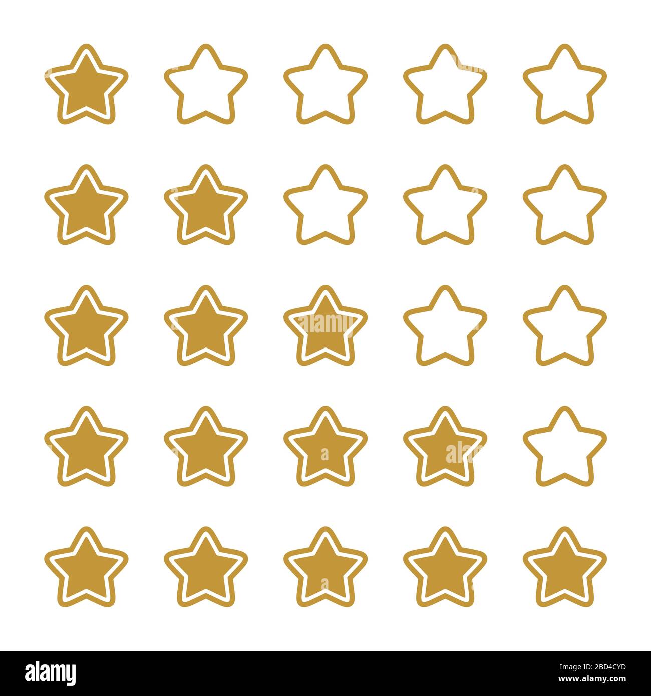 Star Rating Logo Template Illustration Design. Vector EPS 10 Stock ...