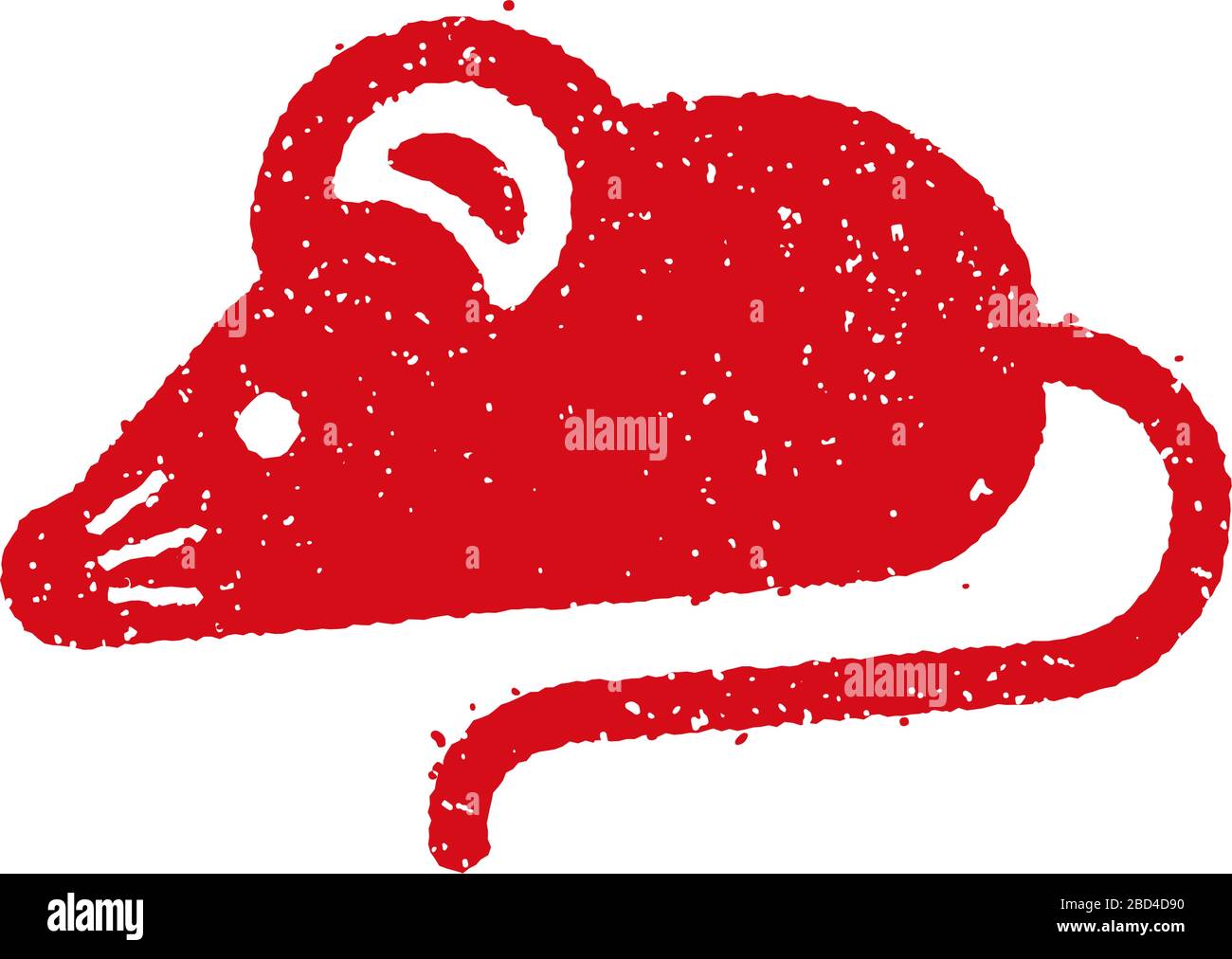 Mouse illustration vintage Stock Vector Images - Alamy