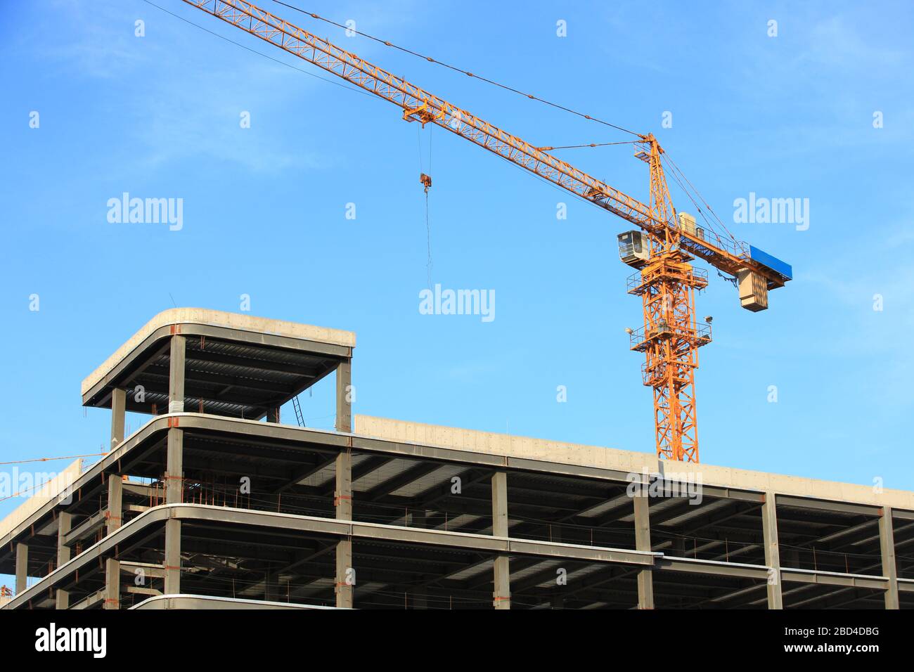 Construction site, building is under construction Stock Photo - Alamy