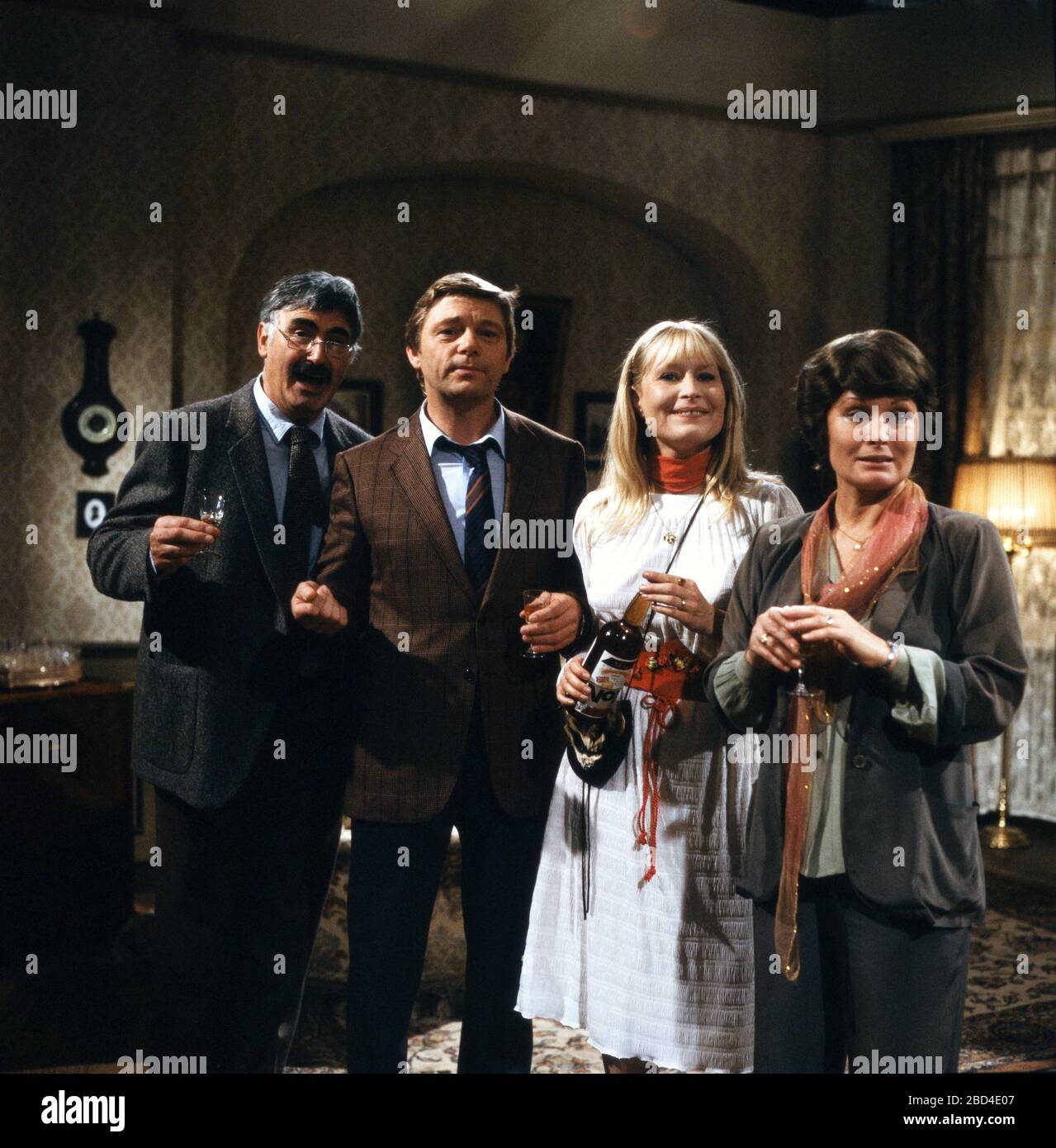 Deutsche Schauspieler Karl Michael Vogler, Uwe Friedrichsen, Gisela ...