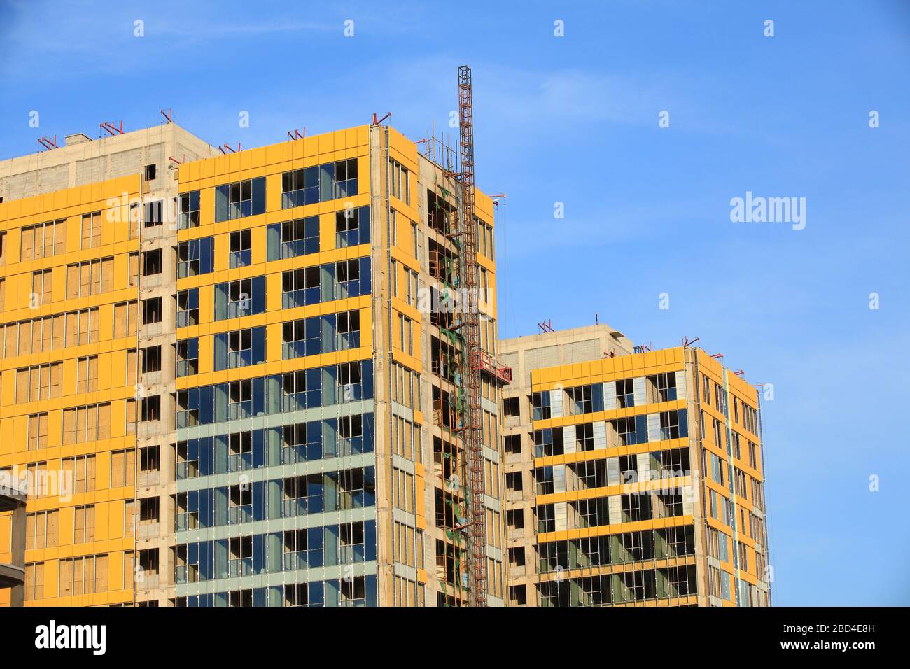 Construction site, building is under construction Stock Photo - Alamy