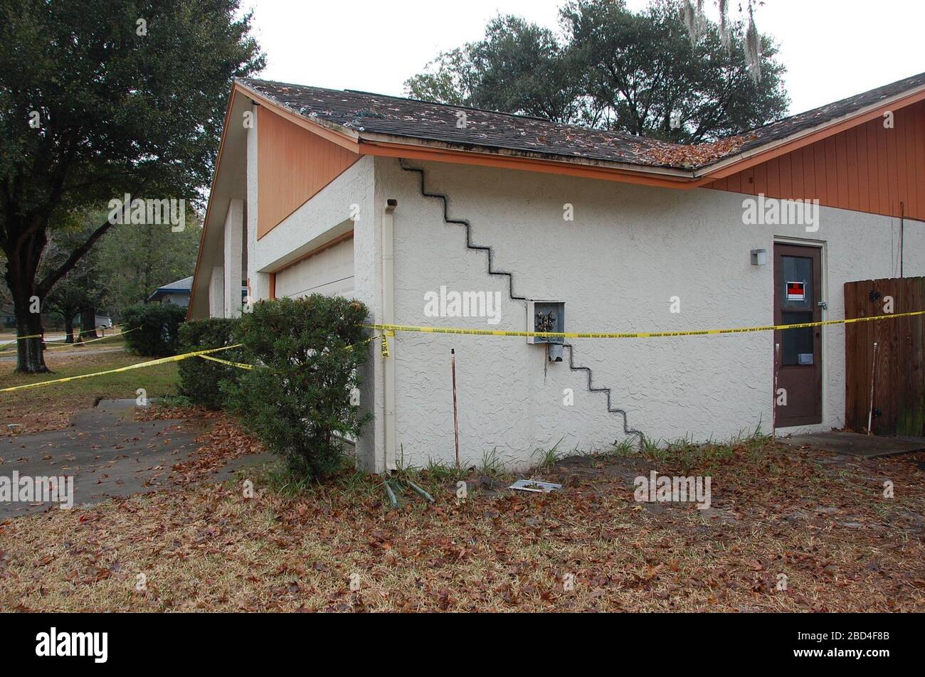 Cracking along exterior walls is a sign of subsidence activity. Such ...