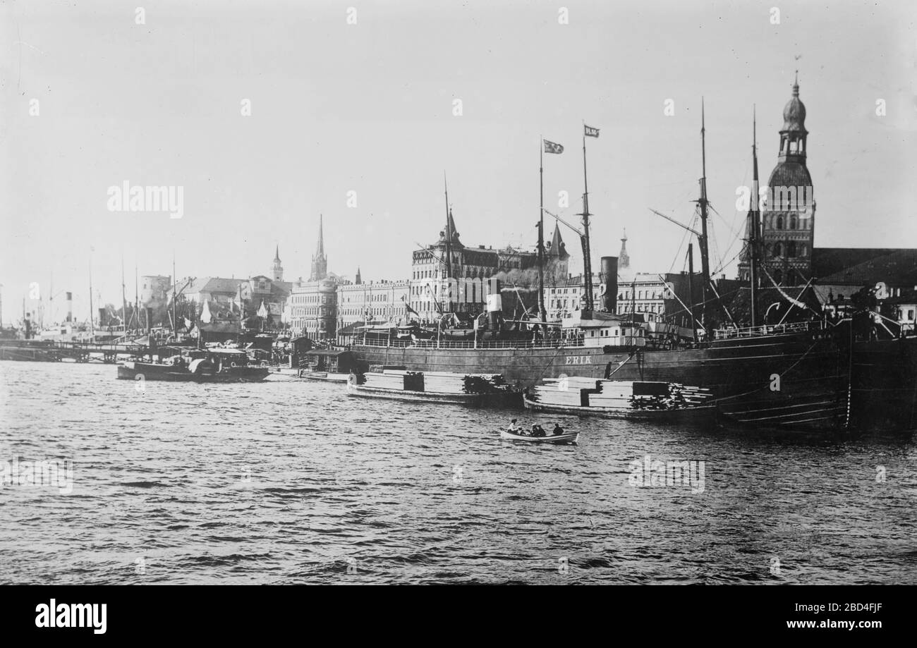 Riga russia Black and White Stock Photos & Images - Alamy