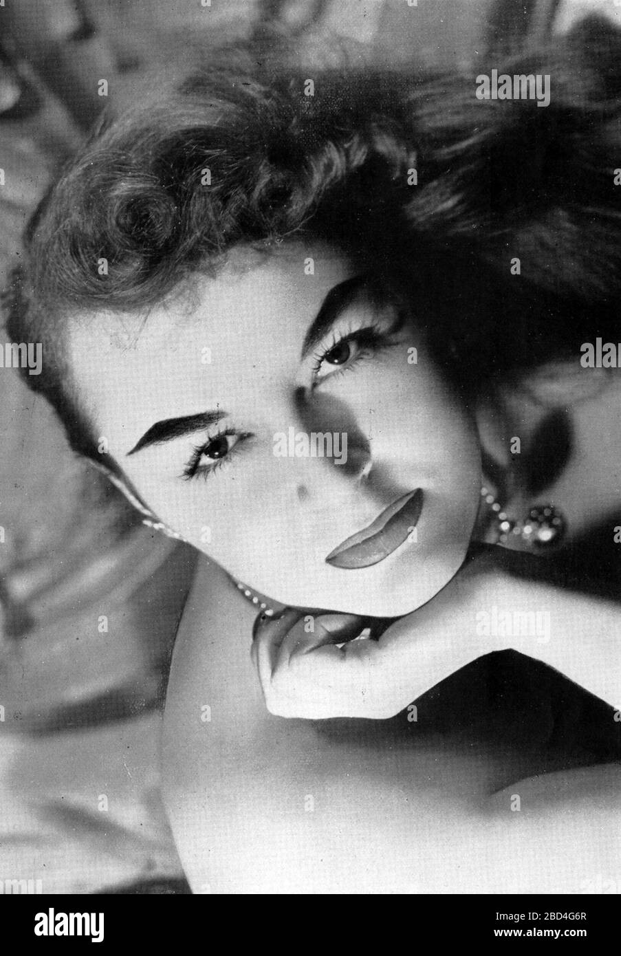 Italian film actress Linda Sini ca. 1953 Stock Photo - Alamy