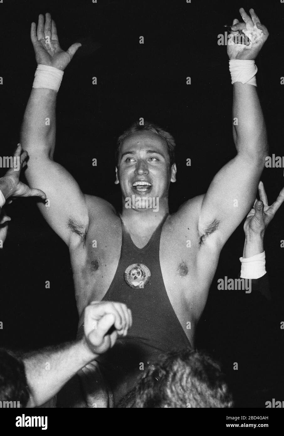 Soviet heavyweight weight lifter Yury Vlasov ca. 1960 Stock Photo - Alamy
