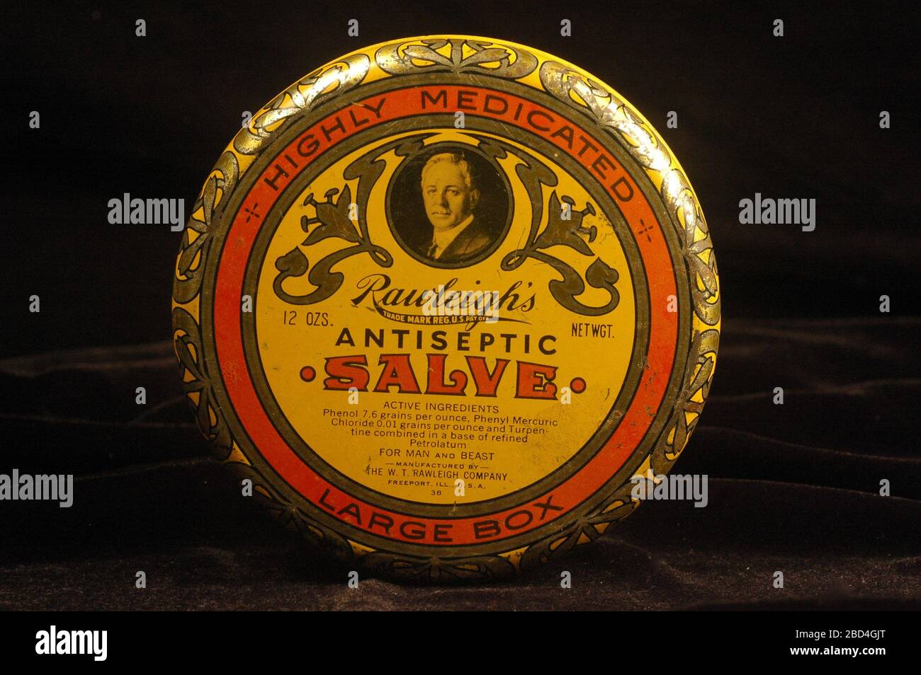 FDA History - Patent Medicines & Liniments - Rawleigh's Antiseptic ...