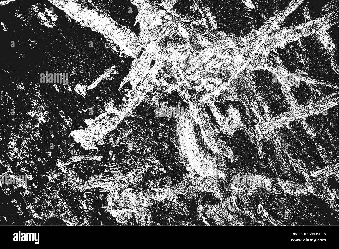 Distress old rusted peeled, scrathed metal vector texture with cracked ...