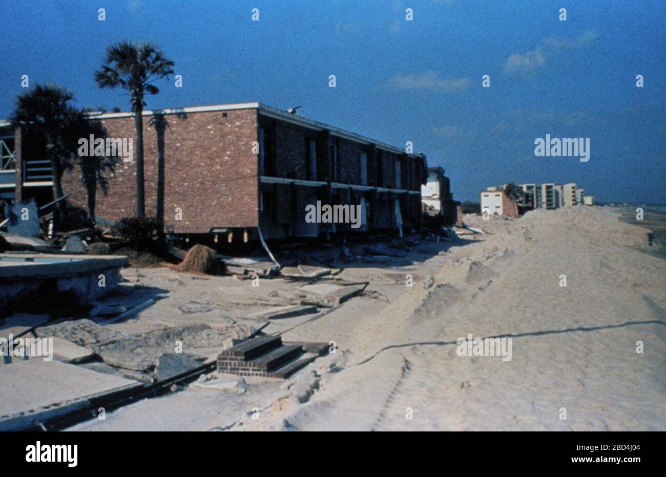 Aftermath of hurricane hugo hi-res stock photography and images - Alamy