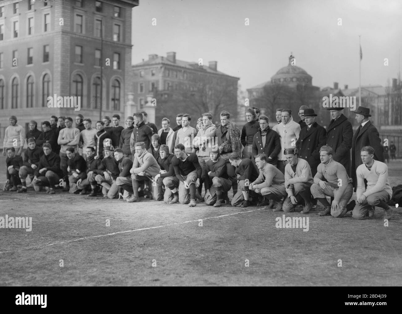 Columbia football squads, 1914 Stock Photo - Alamy