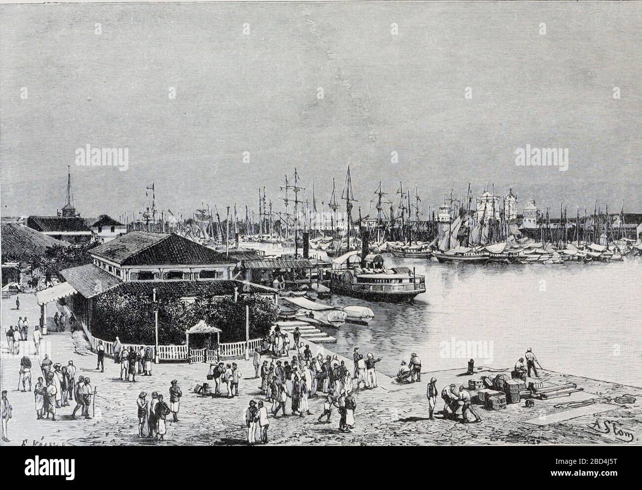 1890s port of manilla hi-res stock photography and images - Alamy