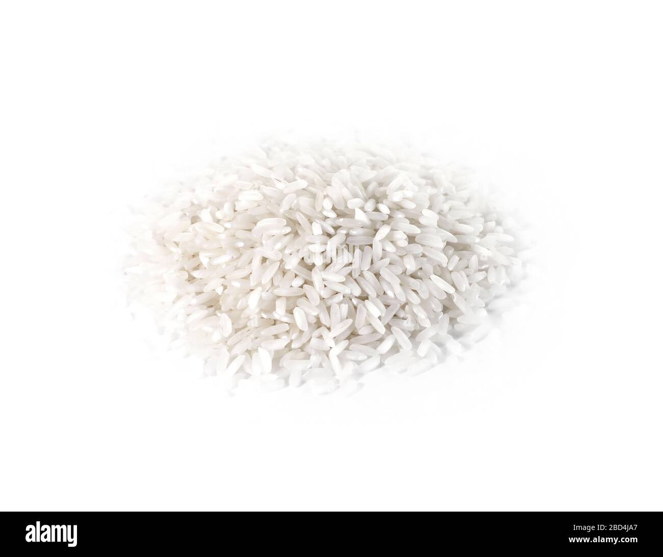 rice isolated on a white background Stock Photo - Alamy