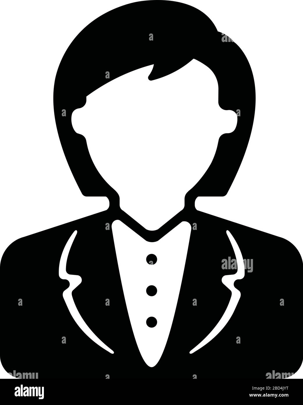 Female Office Worker Icon