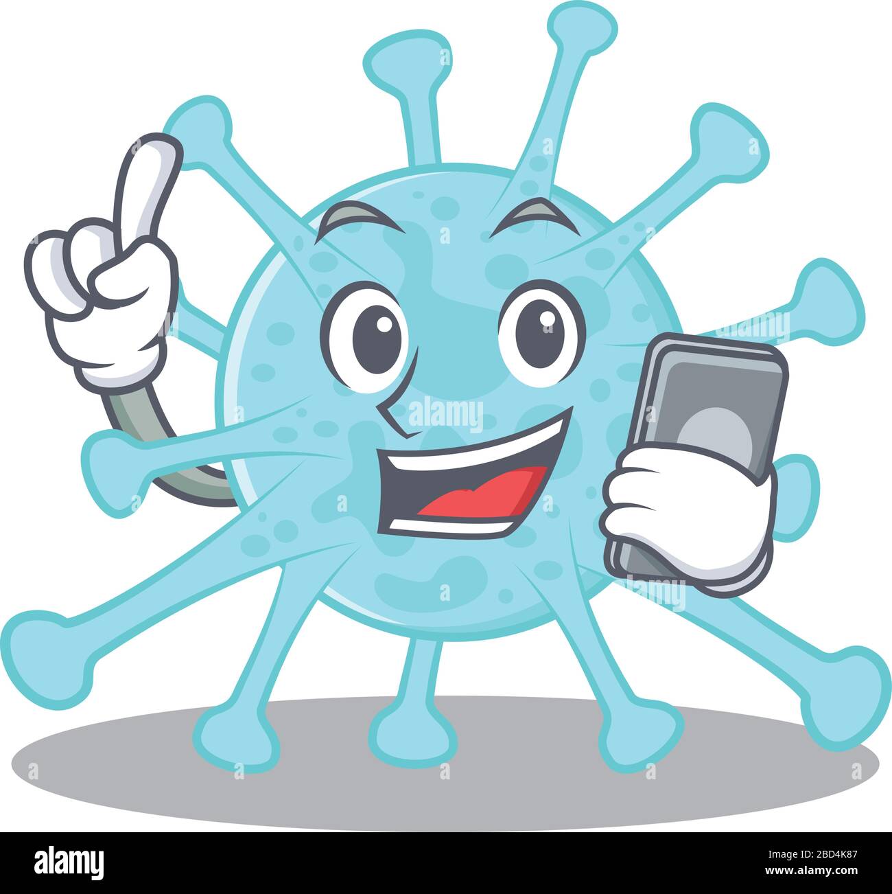 Call in sick phone Stock Vector Images - Alamy