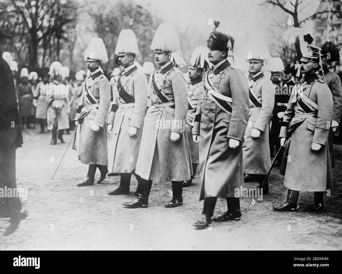 Sons of Kaiser Wilhelm II: Wilhelm, German Crown Prince; Prince Eitel ...
