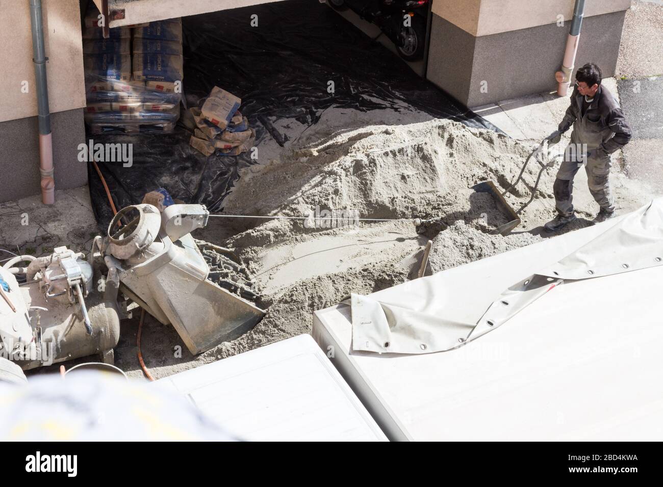Lorencic screed conveyor hi-res stock photography and images - Alamy