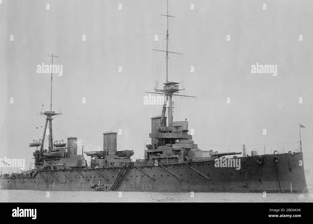 HMAS Australia - Indefatigable-class battlecruiser ca. 1910-1915 Stock ...