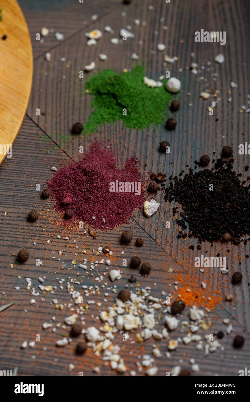 Different kind of spices Stock Photo - Alamy